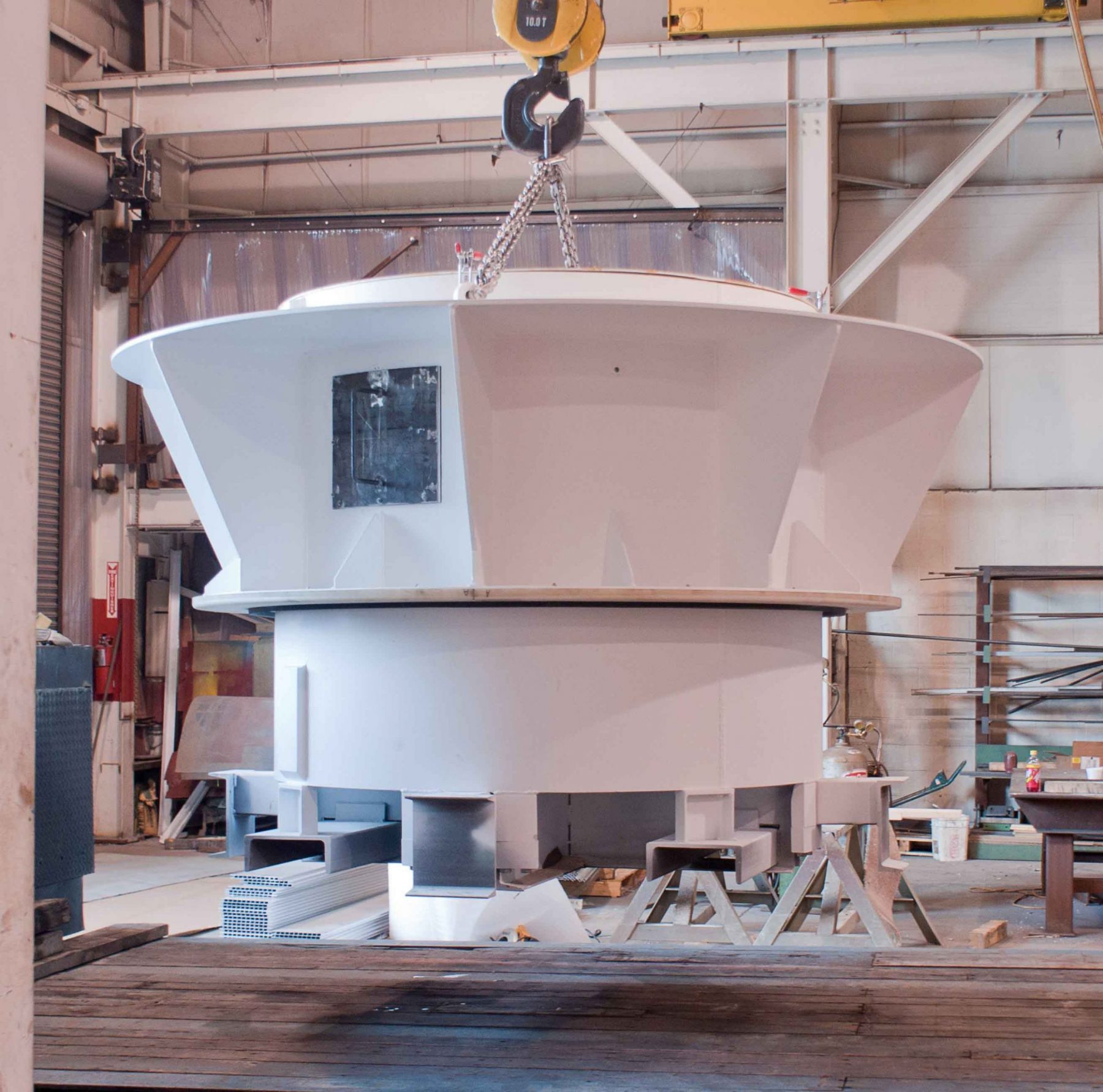 Escape Trunk, Cofferdam & Cradle - HPS Fabrications, Inc